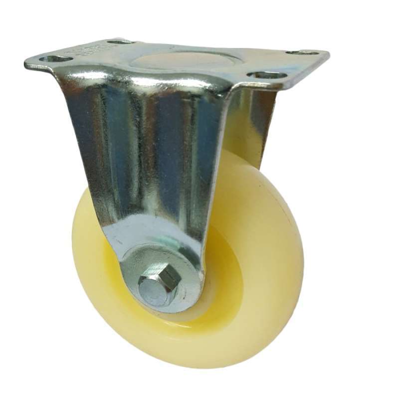 Jual Roda Caster Troli / Trolley / Nylon Nilon 4 Inch Mati ( Maju ...