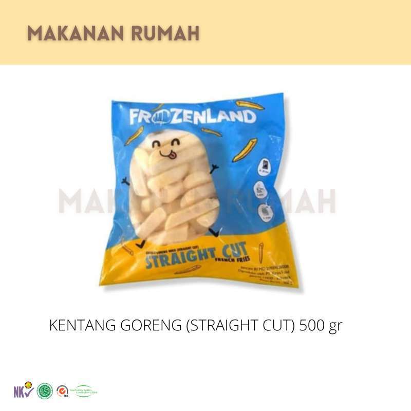 Jual FROZENLAND STRAIGHT CUT - Kentang Goreng Straight Cut 500 gr di ...