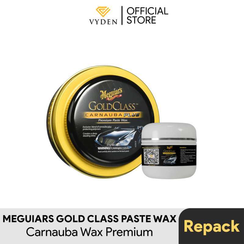 Promo Meguiars Gold Class Carnauba Plus Premium Paste Wax 20 Gram ...