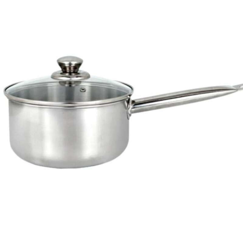 Promo Panci Sauce Pan Masak Air Tutup Kaca Stainles Golden Flying Fish ...