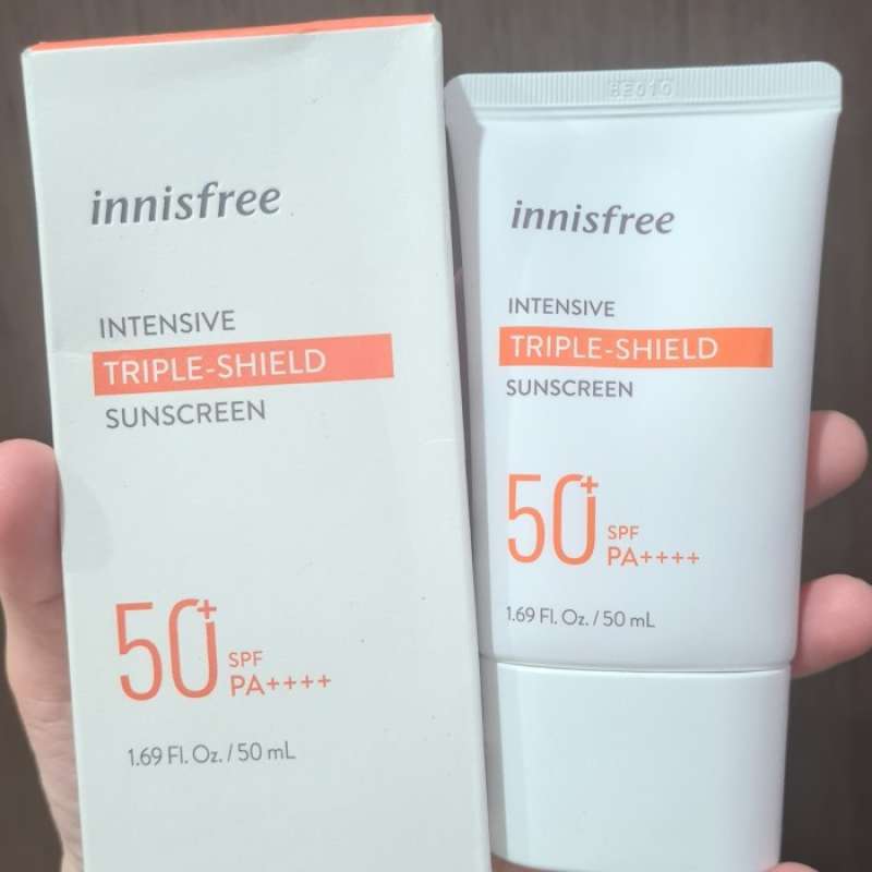 Jual New 2019 Innisfree Intensive Triple Care Sunscreen Spf50/Pa++ 50Ml ...