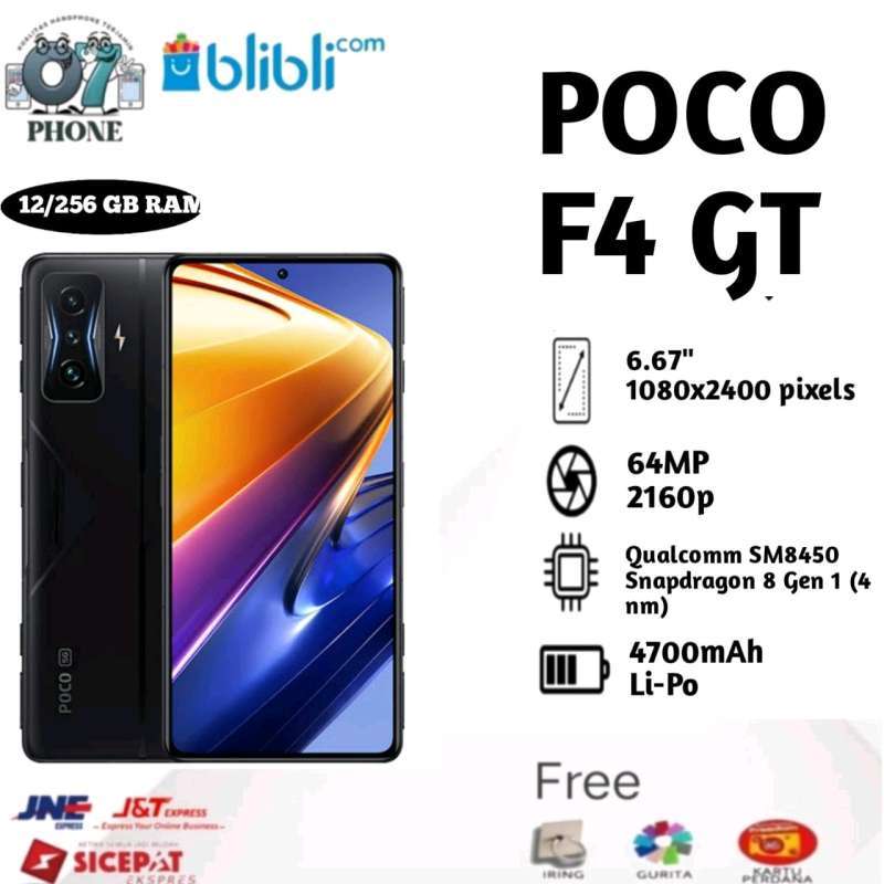 Jual Xiaomi Poco F Gt Ram Gb Internal Gb Garansi Resmi Xiaomi Indonesia Black Di