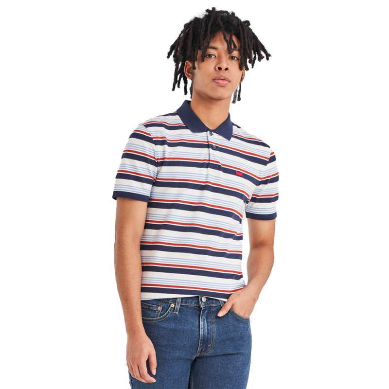 Jual Levi's® Men’s Slim Housemark Polo Shirt (a4842-0006) - Xxs Di ...