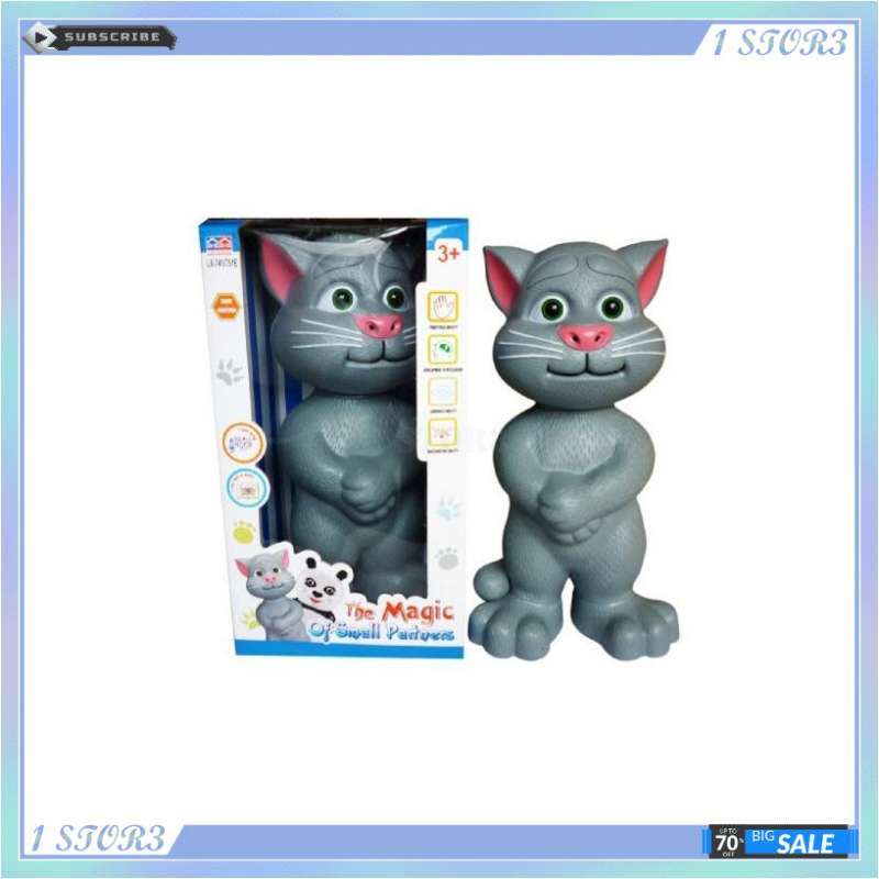 Promo Talking Tomcat Tom Cat Robot Kucing Bicara Baterai - Diskon 13% ...