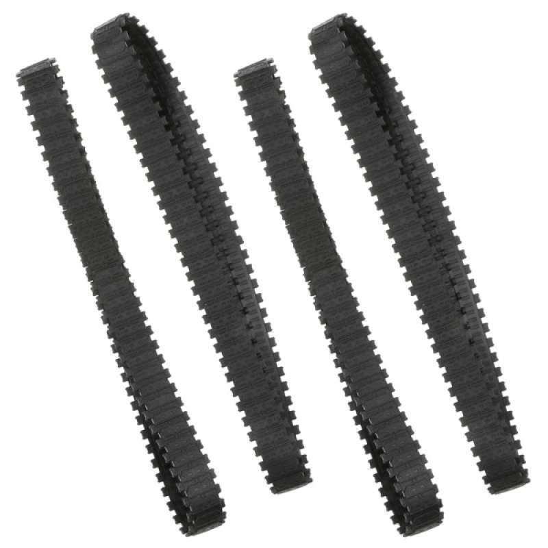 Jual 4 Pieces Rubber Crawler Track For Diy Robotics Rc Car Replacement ...