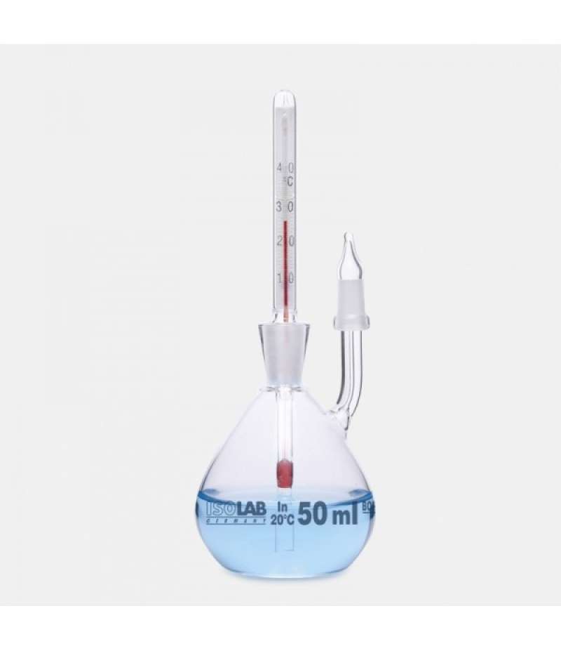 Promo Piknometer calibrated with Thermometer 25 ml Diskon 23% di Seller ...