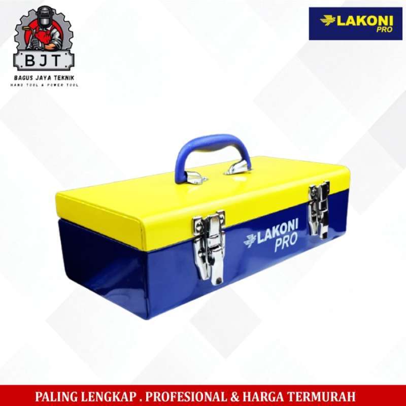 Jual LAKONI PRO Metal Toolbox 1 Susun Tool Box Besi Tempat Perkakas ...