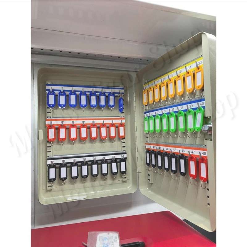 Promo krisbow kotak kunci berdaya tampung 48 kunci / krisbow key box ...