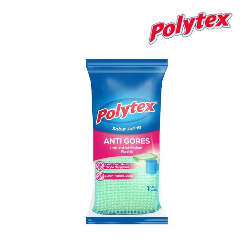 Promo Polytex Sabut Jaring Anti Gores Untuk Alat Makan Plastik Diskon ...
