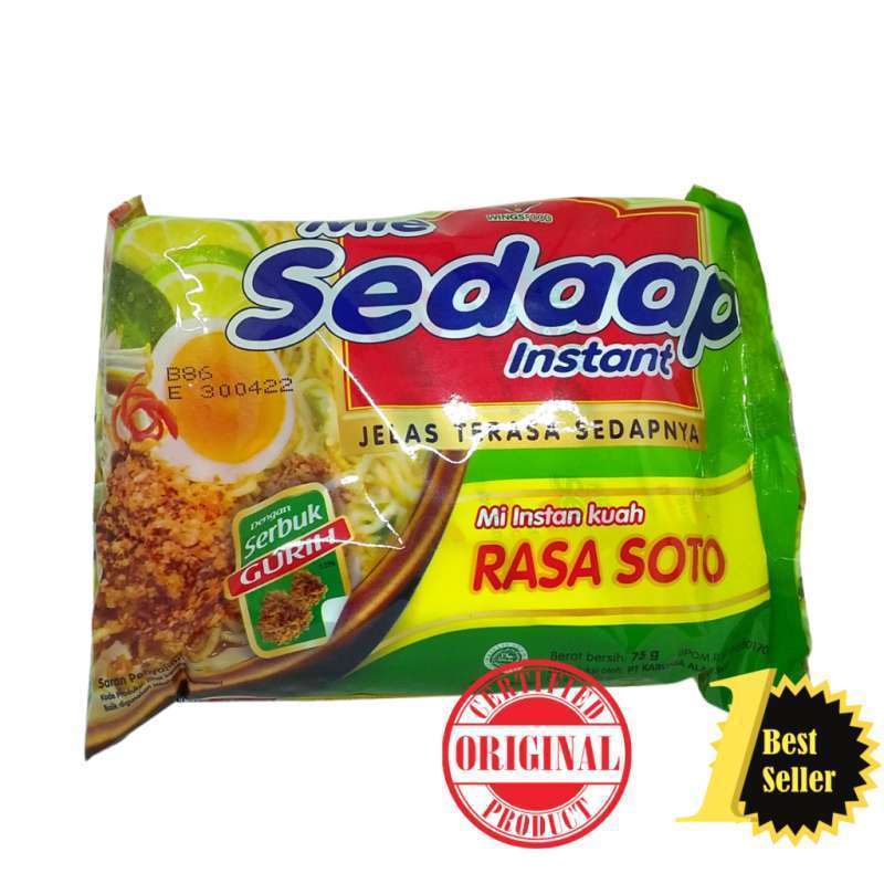 Jual SEDAP SOTO AYAM / MIE SEDAP SOTO-MI SEDAP RASA SOTO/ Sedaap Mie ...