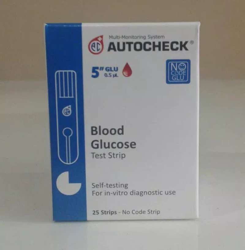 Promo Strip Test Gula Darah Glucosa Glucose Autocheck Auto Check ...