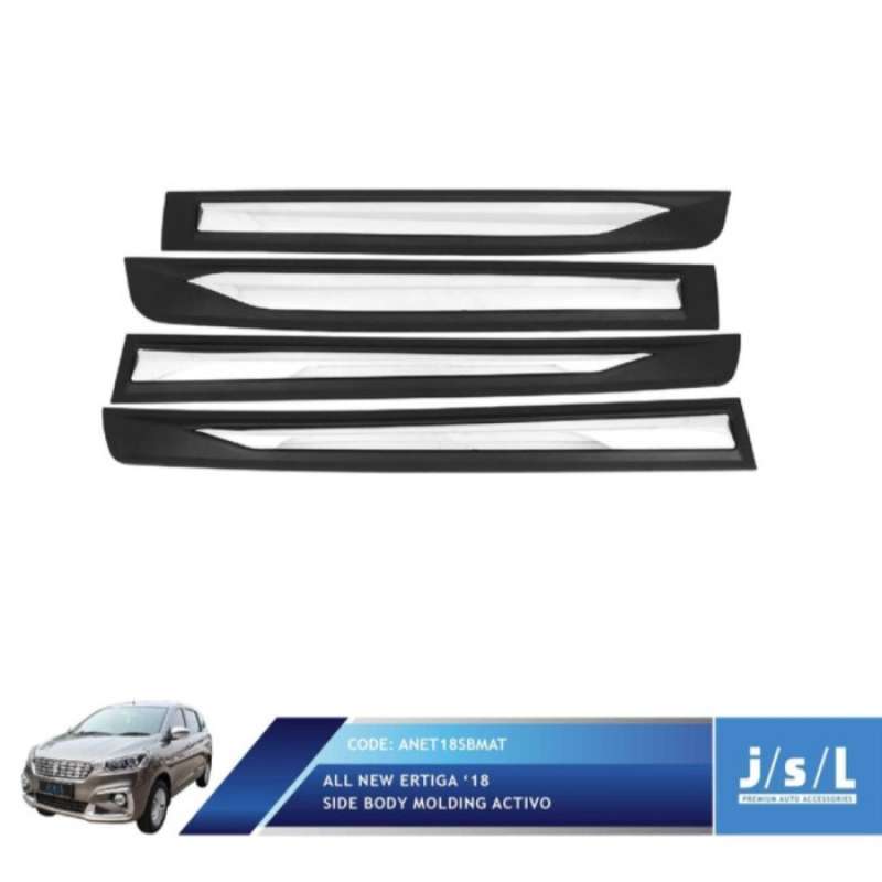 Jual Jsl List Body All New Ertiga Model Activo / Side Body Molding ...