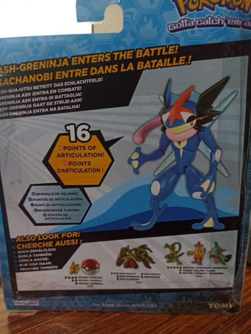 Promo Tomy Pokemon Ash-greninja Large Action Figure Diskon 50% Di Seller Tokotigaduasatu ...