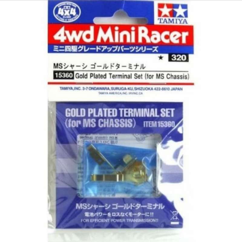 Promo Tamiya 15360 Gold Plated Terminal Set (For Ms Chassis) Diskon 17% ...