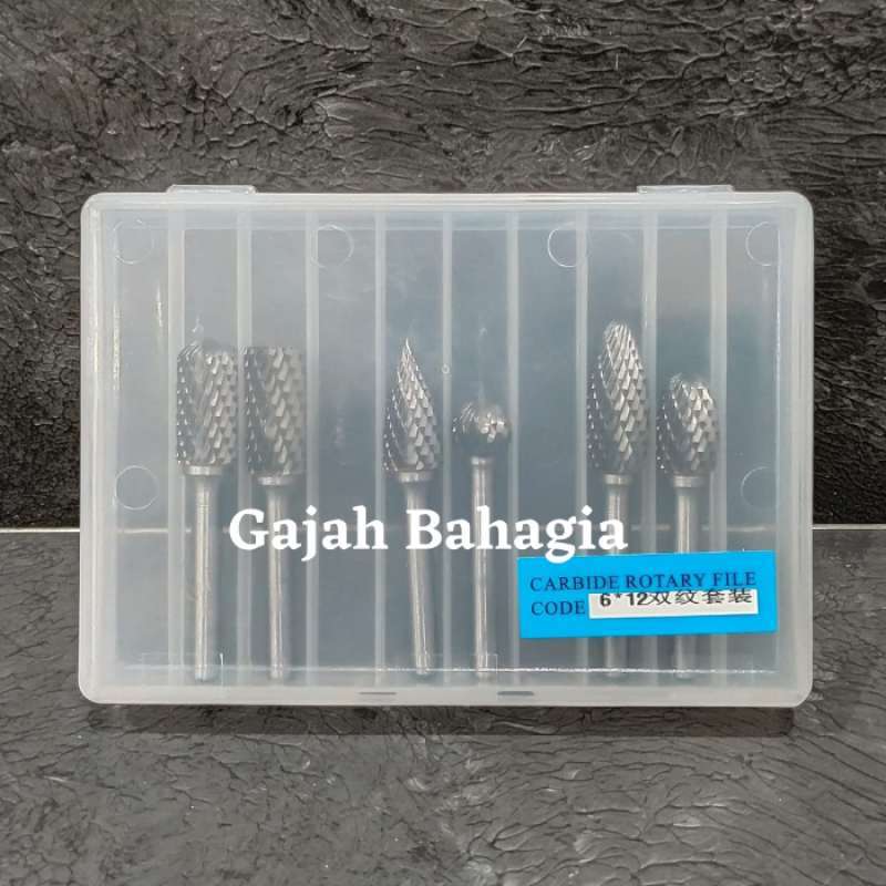 Jual Mata bor cun Mata tuner set 6mm x 12mm Mata bor cuner ukir grafir ...