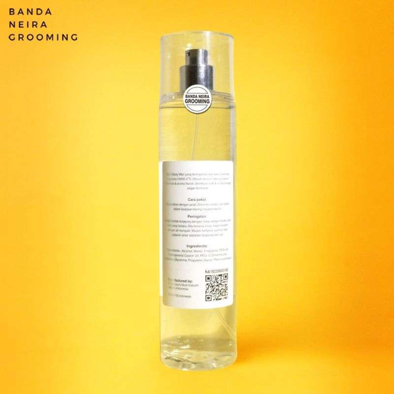 Jual Hmns Drops Of Sunshine Hair & Body Mist / Perfume - Texture Comb ...