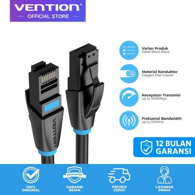 Promo Vention 30M Kabel LAN RJ45 Cat.6 UTP Ethernet Gigabit Diskon 23% ...
