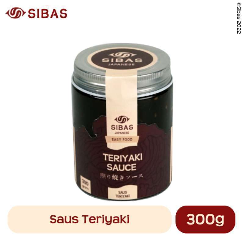 Jual Sibas - Teriyaki Sauce 300gr / Saus Teriyaki Khas Jepang / Bumbu ...