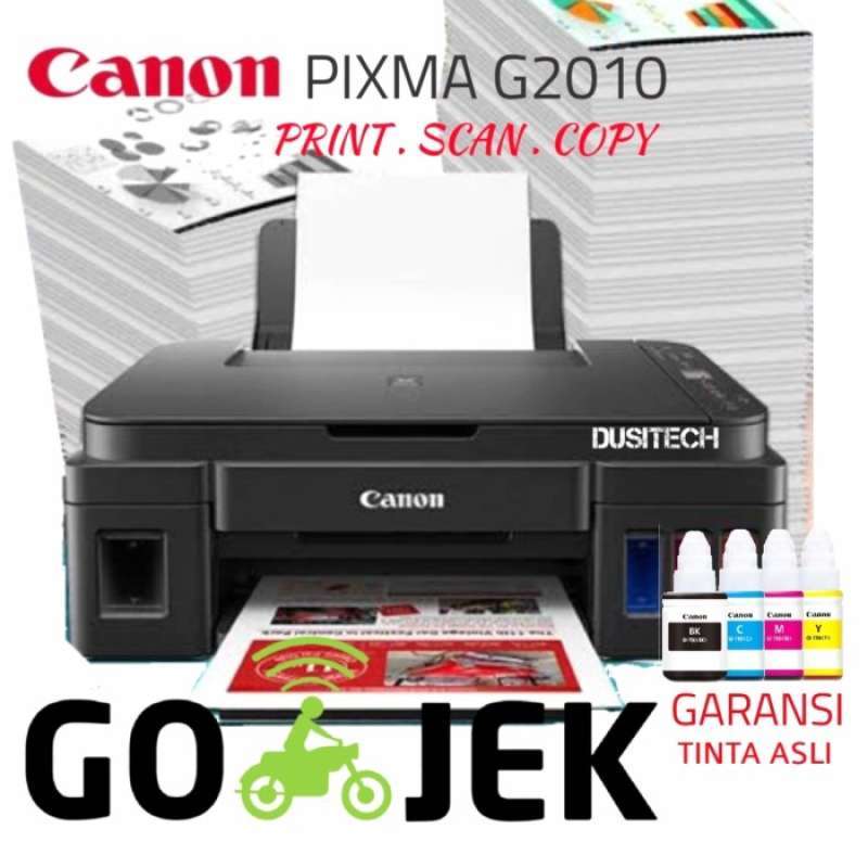 Promo Printer Canon Pixma G2010 - Print,Scan&Copy Refillable Ink Tank ...