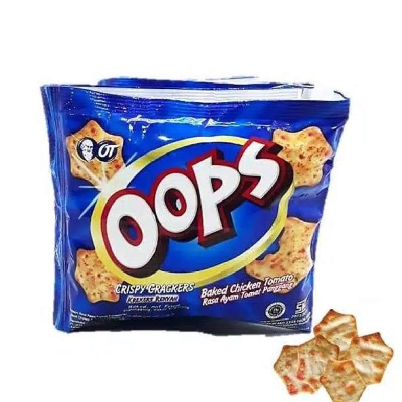 Jual Oops Crackers Renteng Isi 10 Pcs Di Seller Glenngioshop - Miroto ...