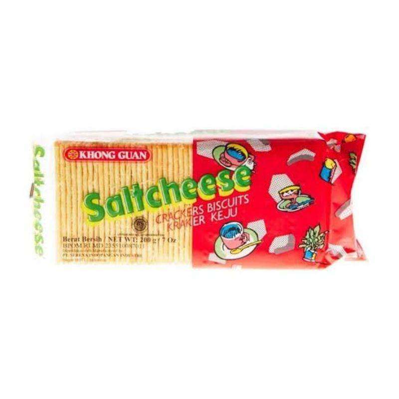 Jual Biskuit Khong Guan Saltcheese Cracker 200 gr di Seller ...
