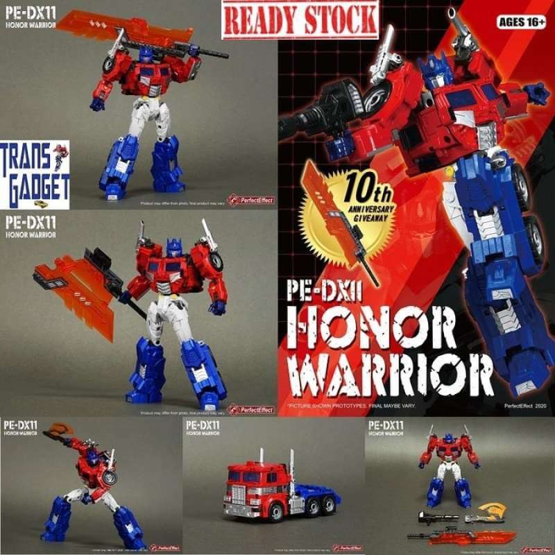Promo Perfect Effect - Honor Warrior PE DX11 Transformers Optimus Prime ...