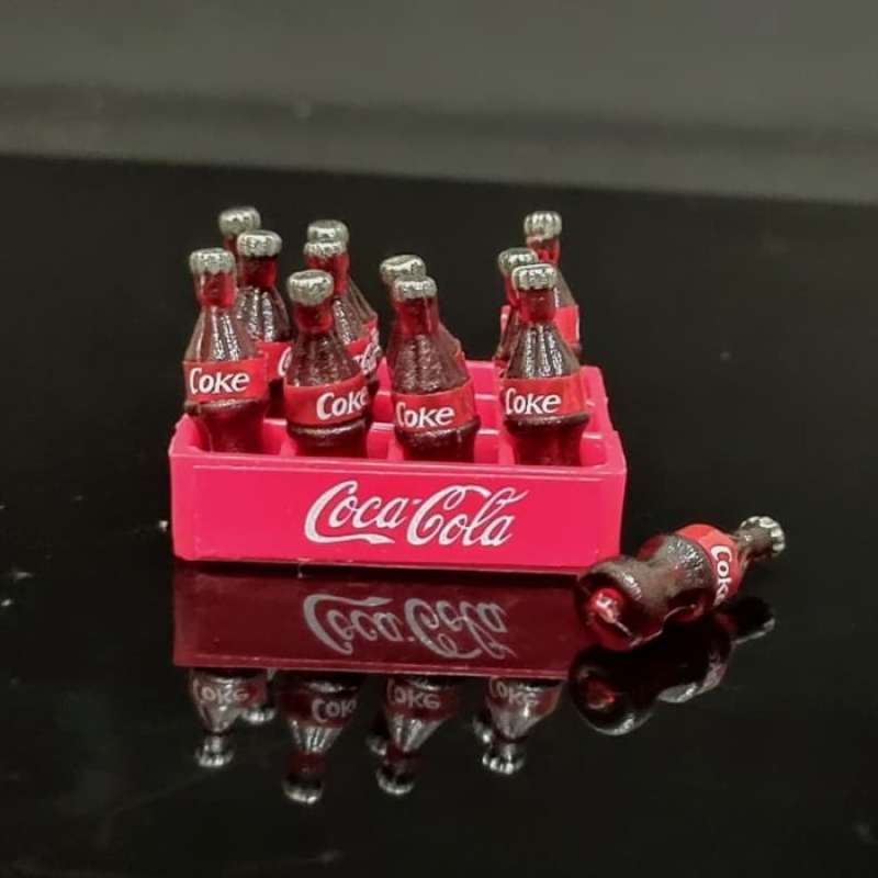 Promo Miniatur Toy Photography Krat Coca Cola 1/12 Figma Shf Revoltech ...
