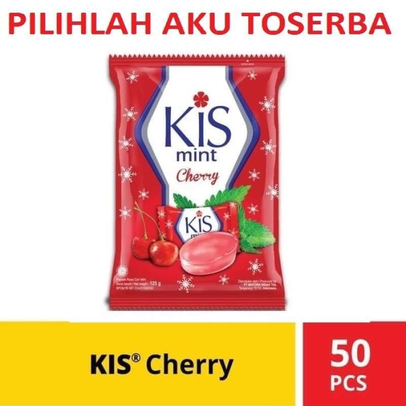 Promo Permen Mint Kis Cherry 125 Gr - Isi 50 Pcs - ( Harga Satuan ...