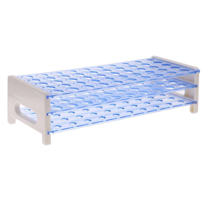 Promo 16mm/50 Vents 3 Layer Lab Test Tube Rack Holder Pipe Stand ...