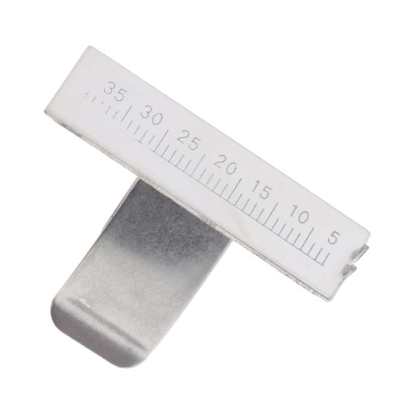 Jual Dental Measuring Finger Ruler Span Endodontic Dental Endo Guage ...