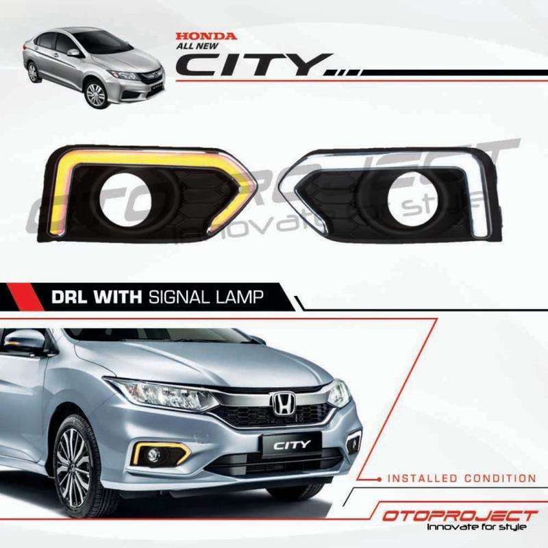 Jual Lampu LED DRL Foglamp All New City LED DRL Foglamp All New City di ...