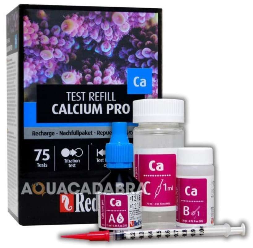 Promo Red Sea Calcium Pro Test Kit Refill 75 Test Diskon 23% di Seller ...