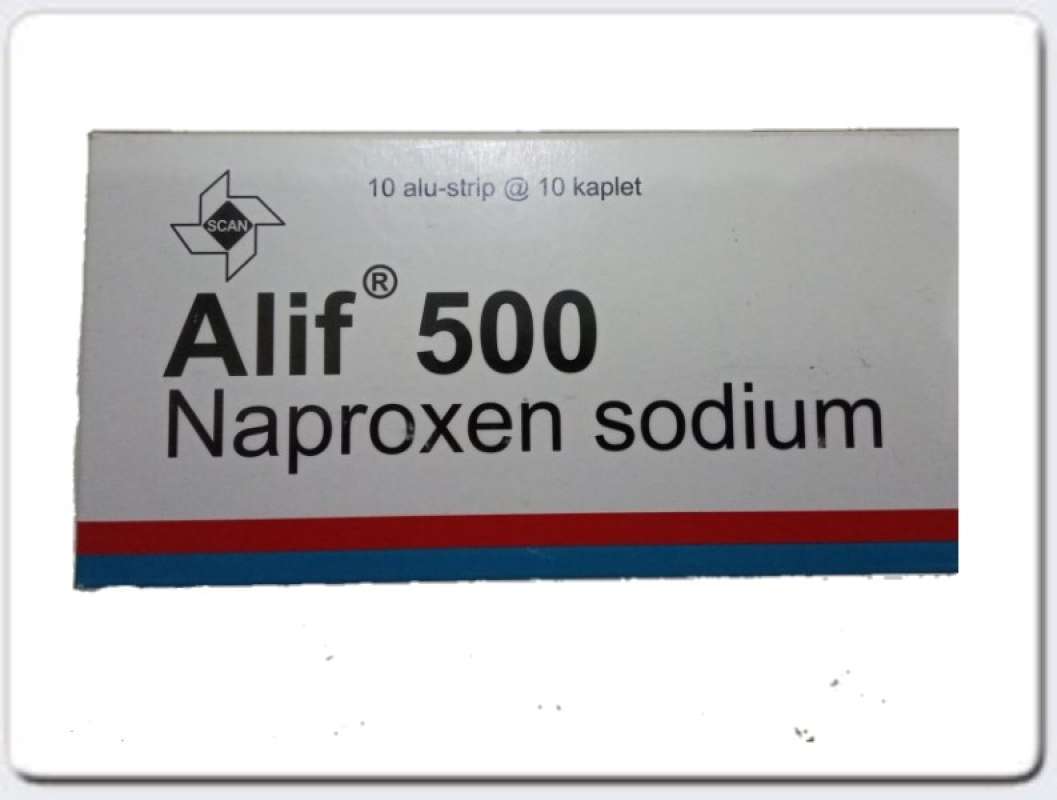 Jual Tempo Alif Naproxen ( 1 Strip/ 10 Tablet) Di Seller Raditya ...