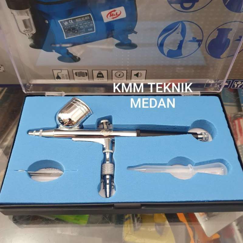 Jual Kompresor Mini / Compressor Complete Set With Air Brush H&l As18 ...