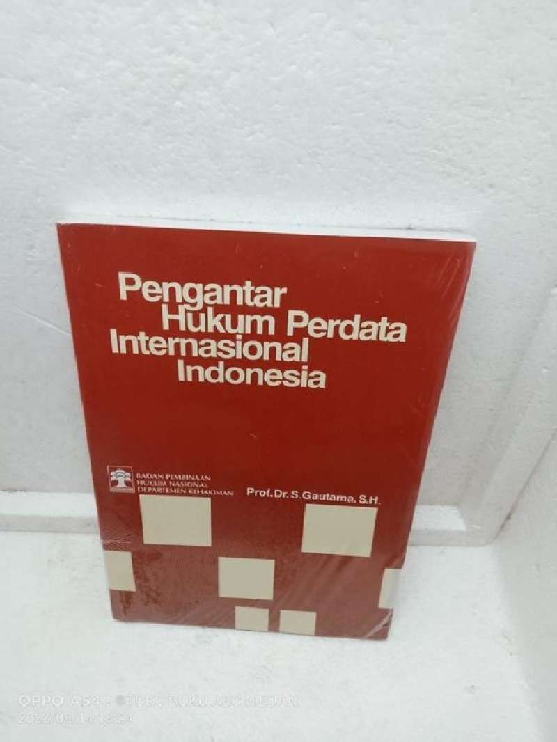 Jual Buku Pengantar Hukum Perdata Internasional Indonesia By Sudargo ...