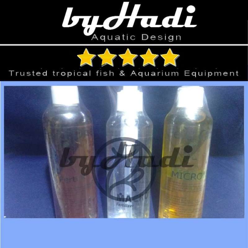 Promo Pupuk Cair Aquascape Paket Lengkap Macro Micro Kalium Ferti One ...