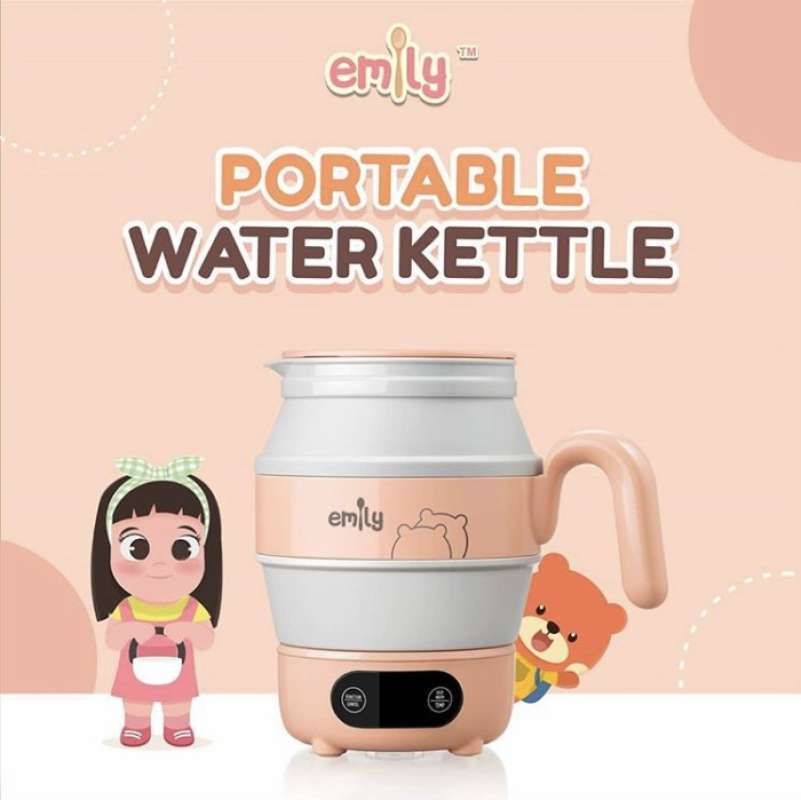 Jual EMILY Portable Water Kettle 600 ml / Ketel Elektrik di Seller ...
