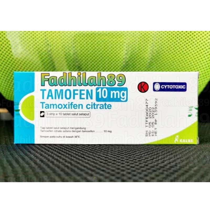 Jual Tamofen 10 Mg Tamoxifen Citrate Box (30 Tablet) Original Di Seller ...