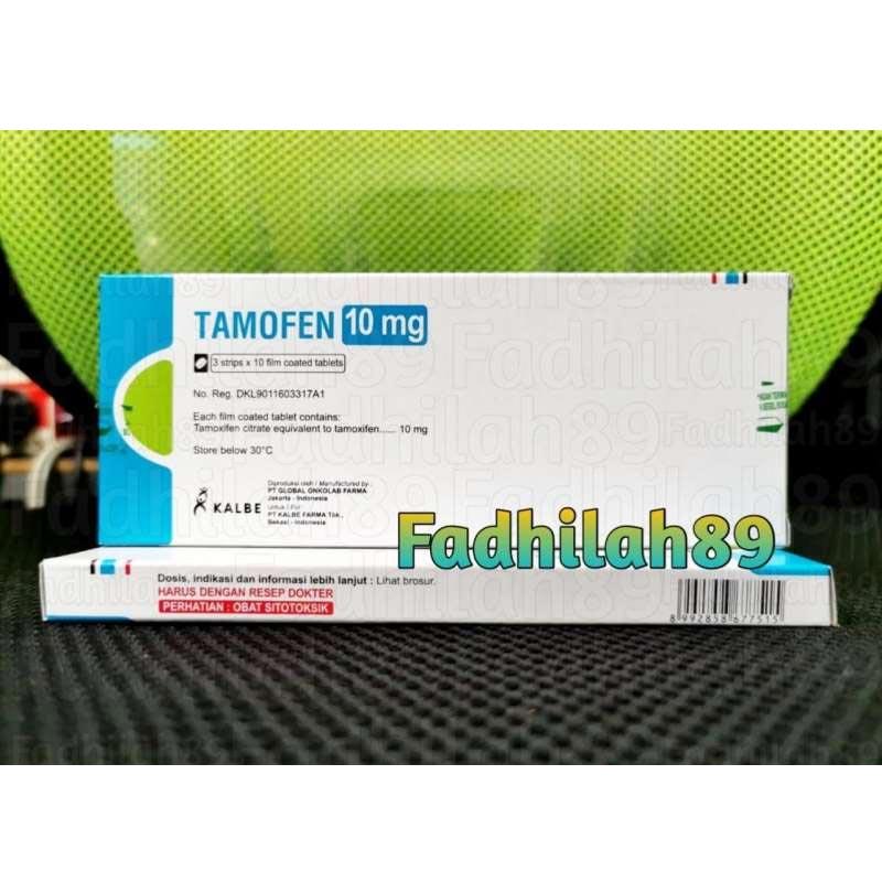 Jual Tamofen 10 Mg Tamoxifen Citrate Box (30 Tablet) Original Di Seller ...