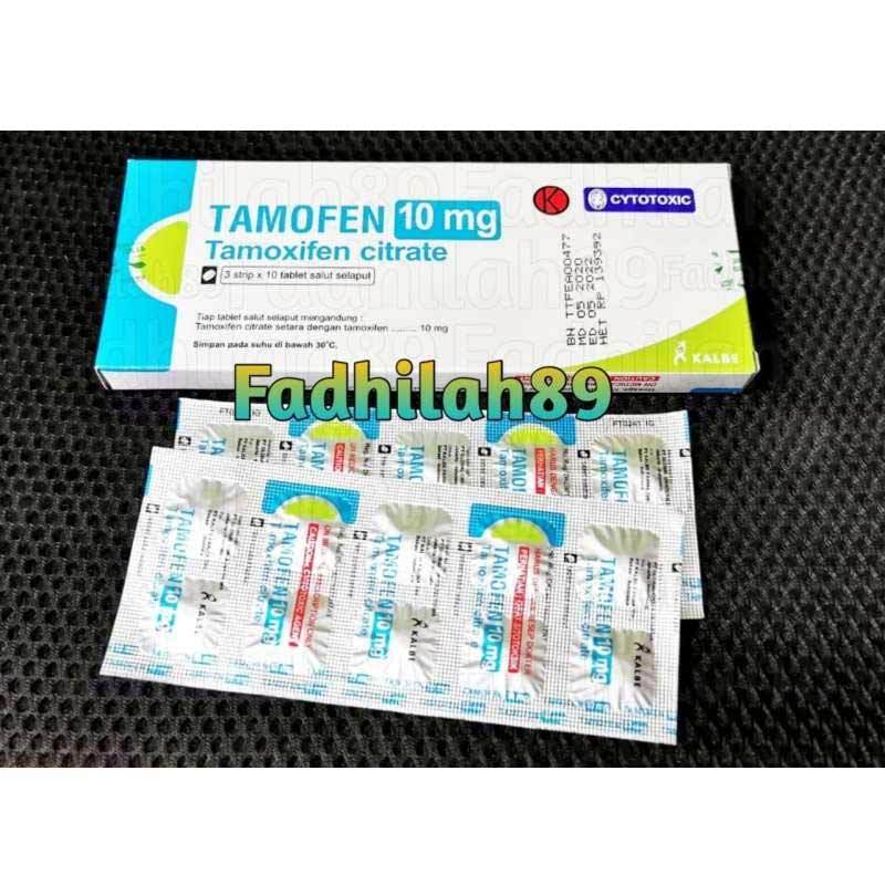 Jual Tamofen 10 Mg Tamoxifen Citrate Box (30 Tablet) Original Di Seller ...