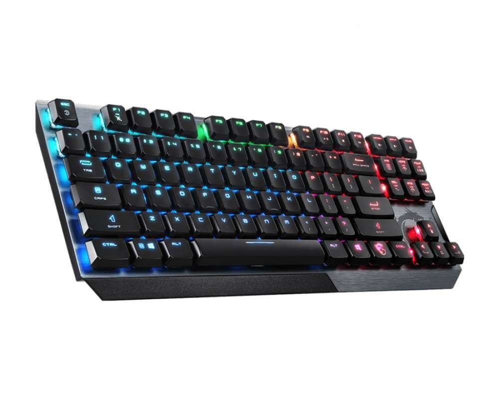 Jual Msi Vigor Gk50 Rgb Tkl Low Profile Mechanical Gaming Keyboard Di ...