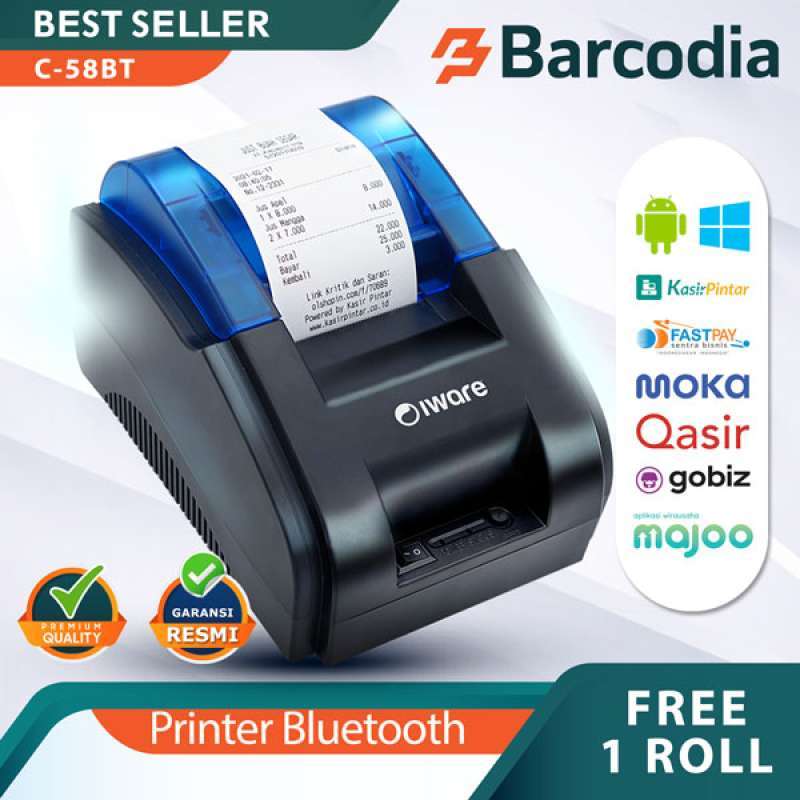 Printer Thermal Bluetooth - Harga Terbaru Juni 2026 & Gratis Ongkir ...