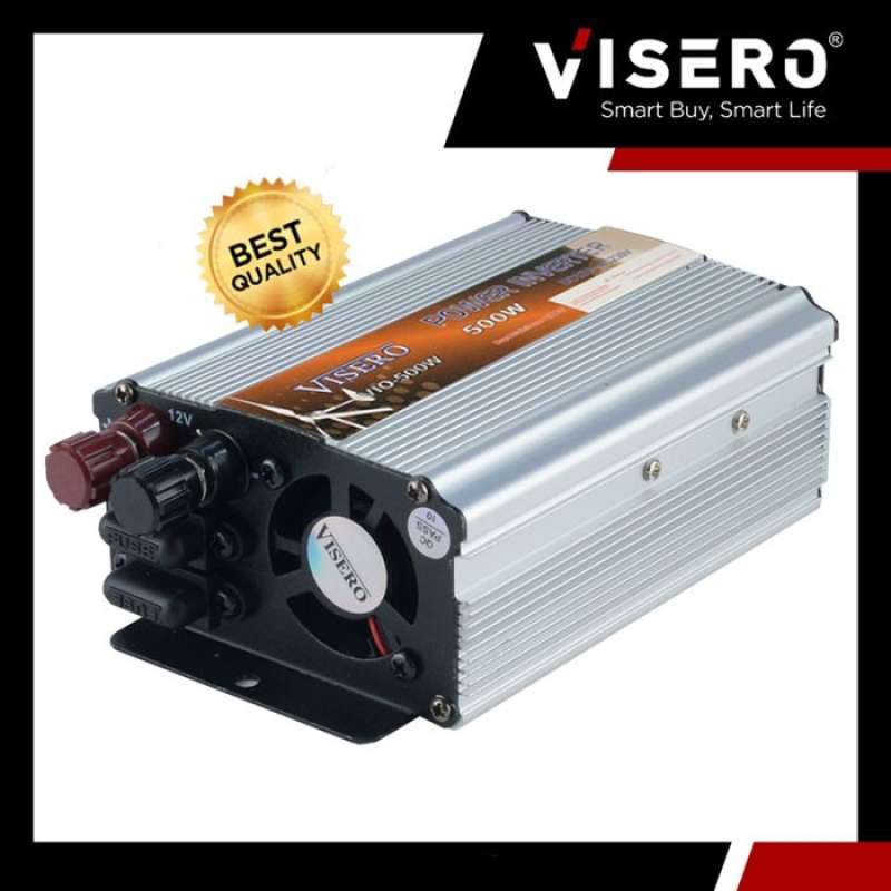 Promo Visero VIO-500W Power Inverter 500W DC 12V to AC 220V Diskon 48% ...