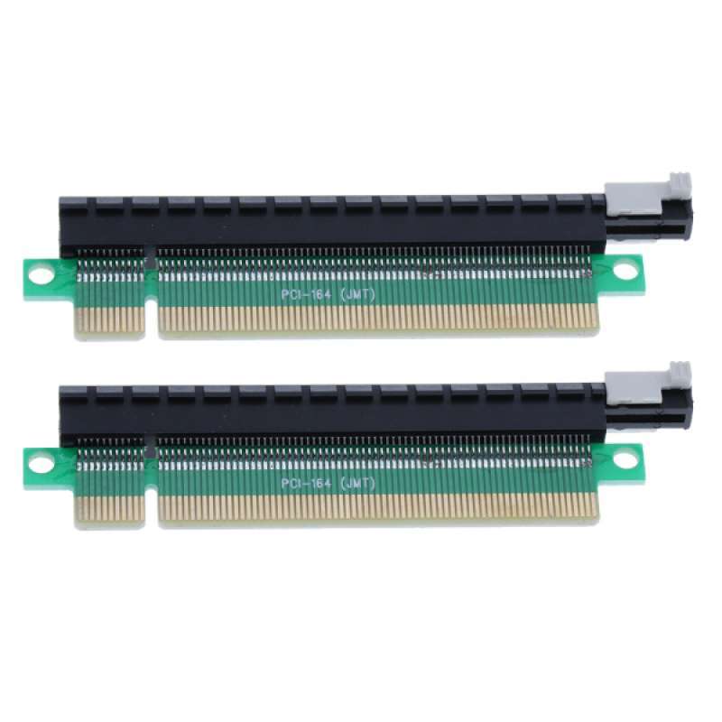 Jual 2x Riser PCI-E x16 Male to PCI Express Female Riser Card Expansion ...