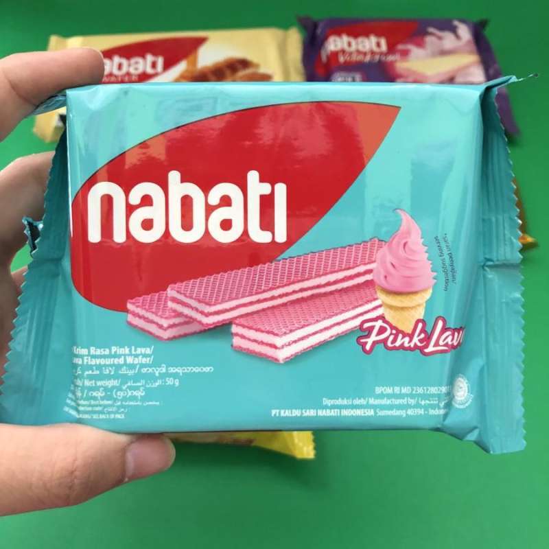 Jual Wafer Nabati Aneka Rasa - 50gr Di Seller Anugrah58_grosir - Grogol ...