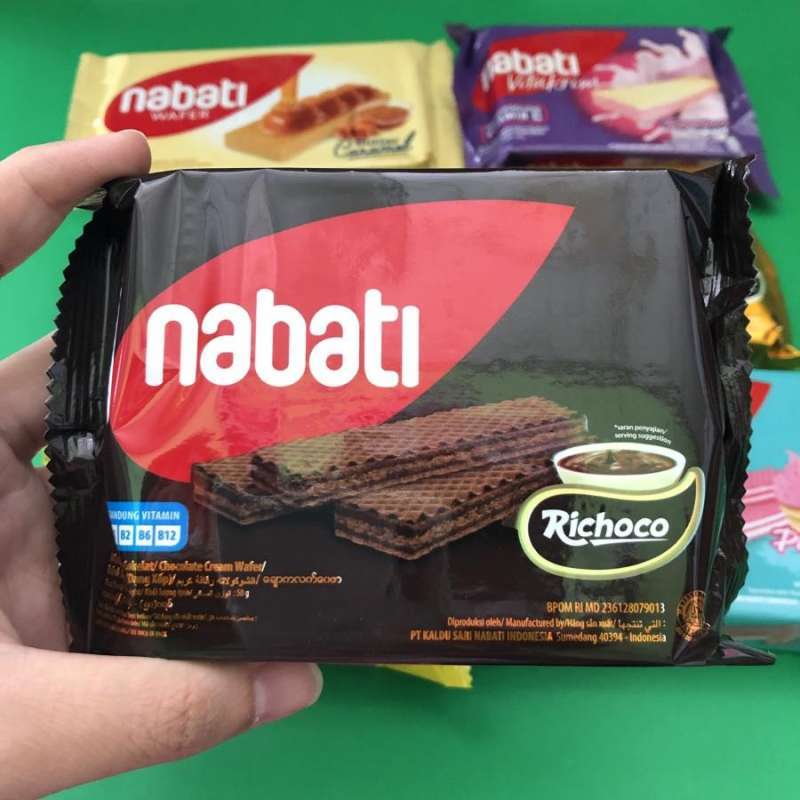 Jual Wafer Nabati Aneka Rasa - 50gr Di Seller Anugrah58_grosir - Grogol ...