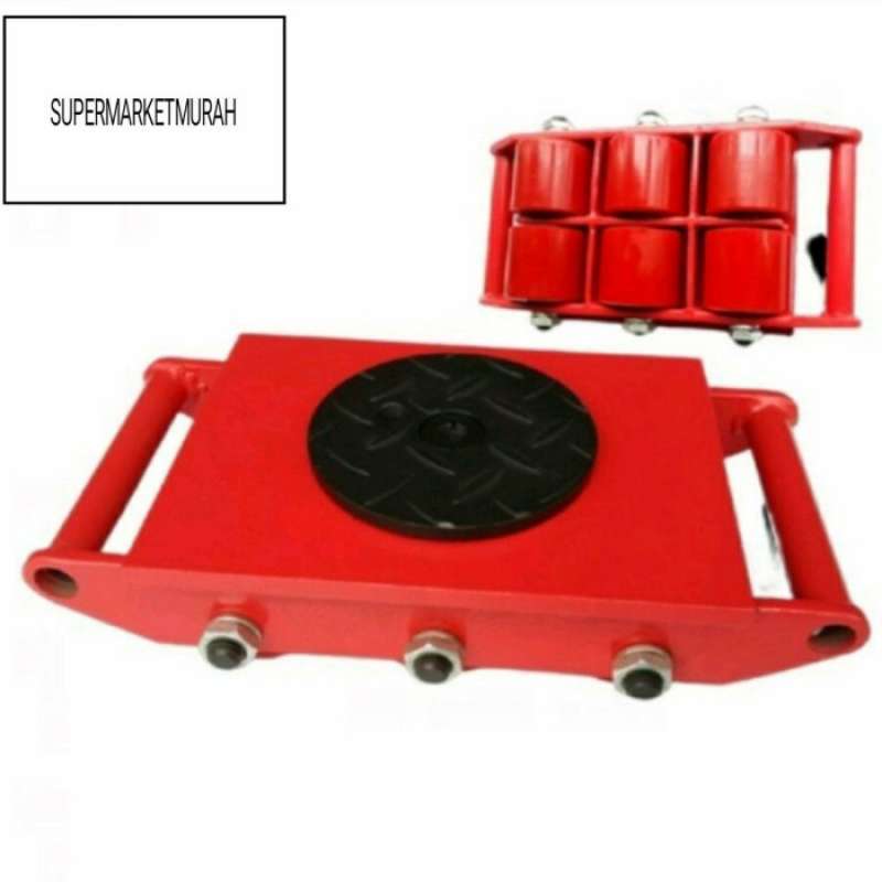 Promo RODA PEMINDAH BARANG MACHINERY MOVER ROLLER ROLL TANK 8 TON skate ...