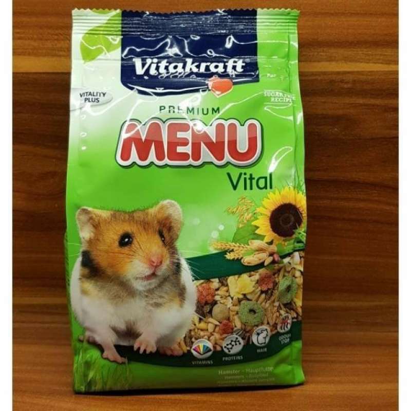 Promo Vitakraft Menu For Hamster 1 Kg. Makanan Premium Hamster Best ...