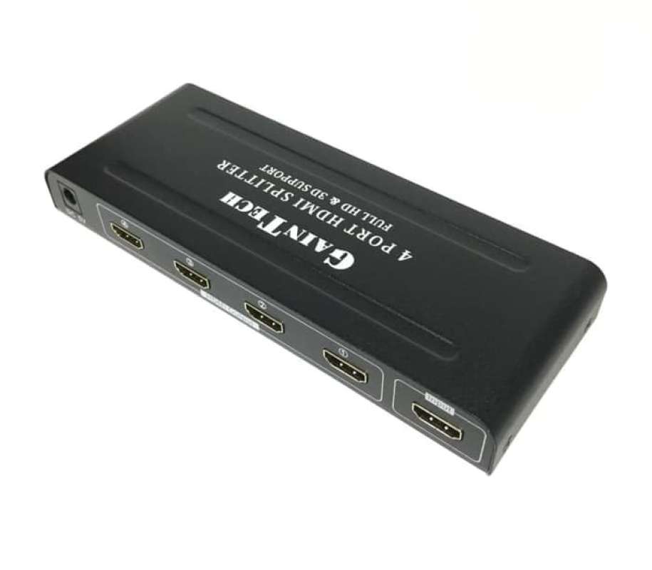 Promo Hdmi Splitter 4 Port Gaintech Hdmi Splitter (1 To 4) - High ...
