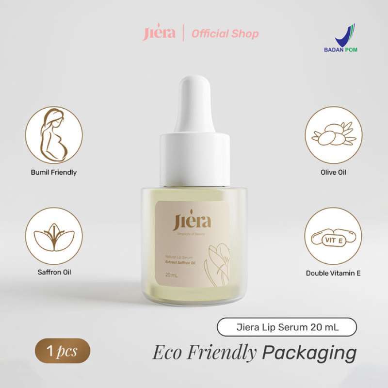 Jual [Limited Edition] Jiera Lip Serum 20 Ml - Natural Package di ...